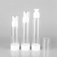 China 1 Oz Airless Pump Bottles 15ml 30ml 50ml Airless Pump Cosmetic Bottle for sale