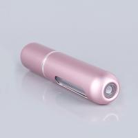 China 8ml 5ml Travalo Travel Portable Mini Refillable Perfume Atomizer Bottle Aluminum Perfume Bottle for sale