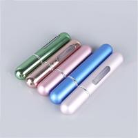 China 8ml 5ml Travalo Travel Portable Mini Refillable Perfume Atomizer Bottle Aluminum Perfume Bottle for sale