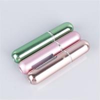 China 8ml 5ml Travalo Travel Portable Mini Refillable Perfume Atomizer Bottle Aluminum Perfume Bottle for sale