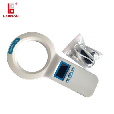 China 134.2Khz RFID FDX-B Handheld Animal Ear Tag Reader Scanner For Farm Management for sale