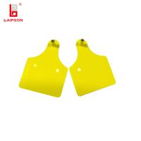 China OEM 100mm Sheep Cattle Ear Tags Female Male TPU For Farm for sale