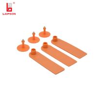 China RFID Barcode 860Mhz UHF Goat Sheep Ear Tag With Laser Printing Digits for sale
