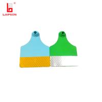 China Wholesale Custom TPU Reflective Animal Tracking Cattle Cow Ear Tag For Farm for sale