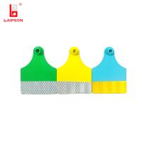 China Wholesale Custom Best Quality Tpu Large Size Reflective Cattle And Cow Earring Tags For Tracking for sale