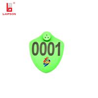 China 890Mhz Laipson New Good Quality UHF RFID Animal Ear Tag For Deer Swine Goat Tracking for sale
