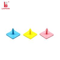 China Laipson 30mm 860-960Mhz UHF Rfid Pig Swine Ear Tag With Better Reading Range For Pig Sheep for sale