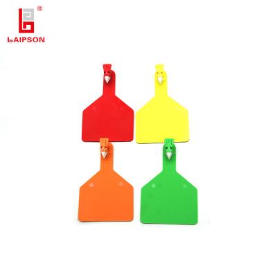China Laipson Best Quality Large Size Tpu Cow Husbandry Equipment One Piece Ear Tag Z Tag For Farm for sale