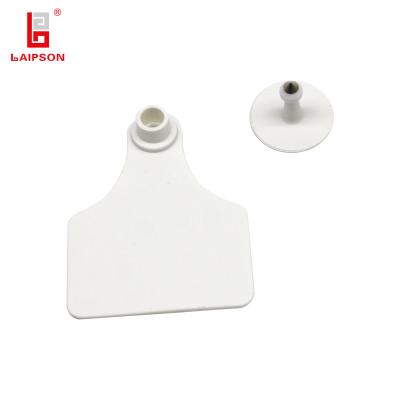 China LAIPSON  Cattle Identification Barcode Serial Number Printing  Bovine Ear Tag For Farm for sale