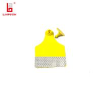 China TPU Reflective Animal Ear Tag With Laser Numbers For Cattle Goat Livestock for sale