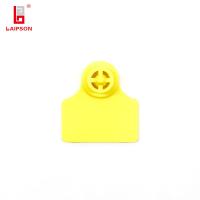 China ISO11785 Hot Sale Livestock ID Ear Tag For Swine Sheep Cow Farm Management With Laser Numbers for sale