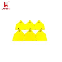 China 50mm ISO9001 New Sheep Goat Identification Ear Tag For Goat Cow Farm Tracking for sale