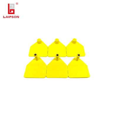 China 50mm ISO9001 New Sheep Goat Identification Ear Tag For Goat Cow Farm Tracking for sale