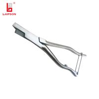 China Ergonomic stainless steel Ear Tag Applicator designed for quick and precise marking of swine cattle goat ovine and horse for sale