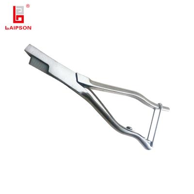 China Ergonomic stainless steel Ear Tag Applicator designed for quick and precise marking of swine cattle goat ovine and horse for sale