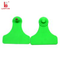China High Visibility Pig Ear Tags Laser Engraved with Custom Logos and Numbers For Farm for sale