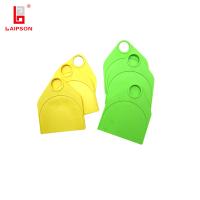 China 120mm Hanging TPU Cattle Cow Cattle Sheep Ostrich Neck Tag With Laser-Printed Barcode For Farm Tracking for sale