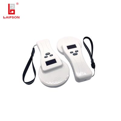 China Portable RFID Tag Reader for Livestock Ear Tags Supporting Multiple Languages and ISO11784 ISO11785 Protocol Standards for sale