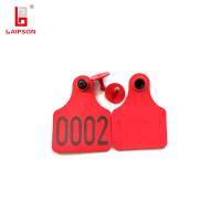 China Durable UHF Ear Tag RFID 890Mhz for Livestock Cattle Sheep Pig with Multiple Tag Reading and High Data Storage Capacity for sale
