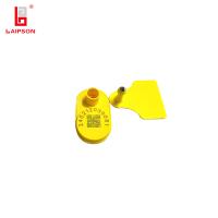 China RFID Animal Ear Tag Bluetooth Enabled Low Frequency Tracker Sensor for Sheep Cow Swine Farm Smart Management and Livestock Tracking for sale