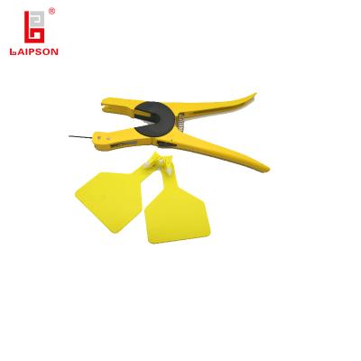 China Durable and Ergonomic Ear Tag Applicator for Farm Suitable for Applying One Piece Self Piercing Ear Tags on Cow Cattle Sheep and Goats Quickly for sale
