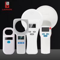 China Handheld RFID Tag Reader 1342khz FDXB Animal Ear Tag Scanner With Temperature Measurement And ISO117845 Standard Compliance for sale