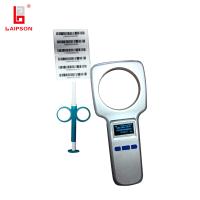 China Handheld RFID Tag Reader 1342khz FDXB Animal Ear Tag Scanner With Temperature Measurement And ISO117845 Standard Compliance for sale