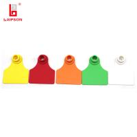 China Durable Pig Ear Tags Made From Polyether TPU Material Suitable For Long Lasting Farm Animal Identification And Tracking for sale