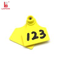 China Durable Pig Ear Tags Made From Polyether TPU Material Suitable For Long Lasting Farm Animal Identification And Tracking for sale
