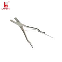 China Stainless steel Ear Tag Applicator with ergonomic handle and tight cutting gap designed for marking of swine cattle goat ovine camel for sale