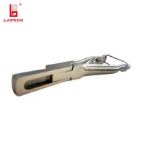 China Stainless steel Ear Tag Applicator with ergonomic handle and tight cutting gap designed for marking of swine cattle goat ovine camel for sale