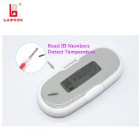 China Temperature Detect 134.2Khz FDX-B RFID Tag Detector For Dogs Cats Management for sale