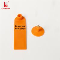 China 98mm X 28mm Cattle Ear Tag for sale