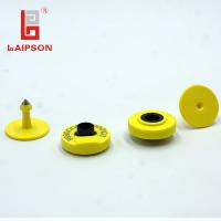 China Barcode Cow Cattle Tracking Rfid Electronic Tag , Numbered Ear Tags for sale