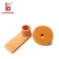 China Two Piece Male UHF Animal Sheep Management Tags 48mm*17mm Long Retention for sale