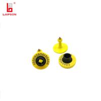 China Reusable TPU 25mm FDX-B Rfid Ear Tag For Pig Swine Sheep Bovine Cattle Cow for sale