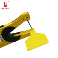 China Yellow Cattle Cow Sheep Tag Applicator Plier For One Piece Z Tag Ear Tags for sale