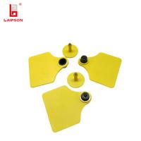 China 75MM TPU Tamperproof Calf Ear Tags For Calves Cattle Bovine Cow Tracing for sale
