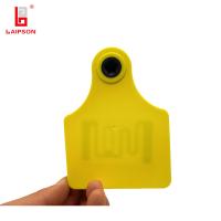 China 100MM 75MM Tamperproof UHF Ear Tag For Livestock Group Identification for sale