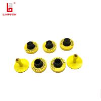 China 134.2khz 25mm Button Bottom Livestock Ear Tags for sale