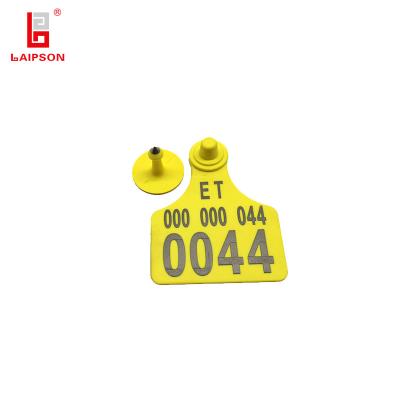 China 80MM 62MM Medium UV Resistant Calf Ear Tags for sale