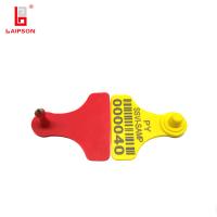 China Ranches Small 60mm 58mm Tamper Proof Animal Ear Tag for sale