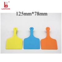 China 125MM OEM Livestock Ear Tags For Managing Farms for sale
