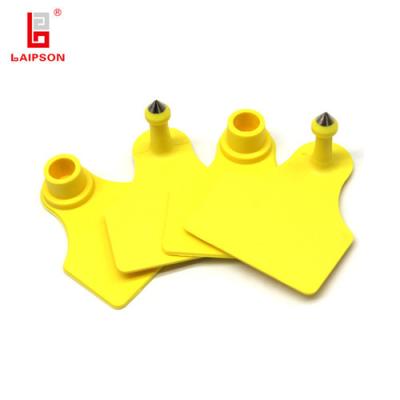 China 50mm X 42mm Plastic ROHS Animal Identification Tags for sale