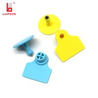 China 34mm Sheep Ear Tags For Livestock Ranch Management for sale