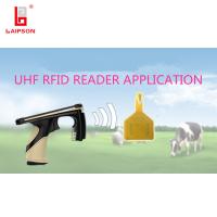 China UHF 860-960Mhz RFID Tag Reader For Livestock ID Tracking for sale