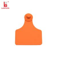 China TPU Tamperproof Visual Cattle Cow Animal Ear Tag For Farm Management for sale