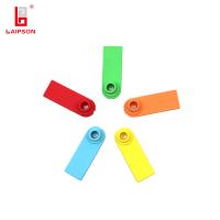 China Government 55mm Tpu Two Pieces Ovine Goat Ear Tag Printing Numbers For Farm for sale