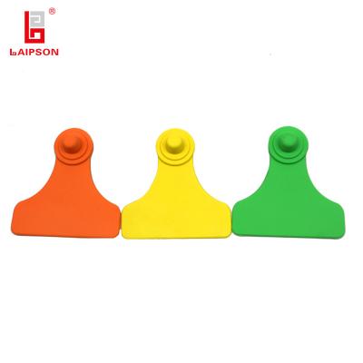 China BASF Tpu Tamperproof Laser Engraved Pig Ear Tags For Livestock Identification for sale