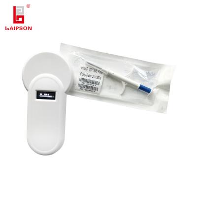 China Nfc Ic'S RFID Transponder Chip Inkjet Glass Programmable 2.12*12mm For Pets for sale